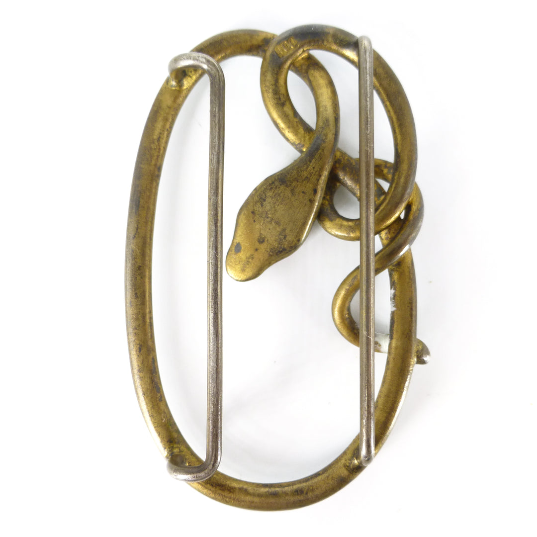 Antique Georgian Victorian Silver Turquoise Snake Buckle – Clarice ...